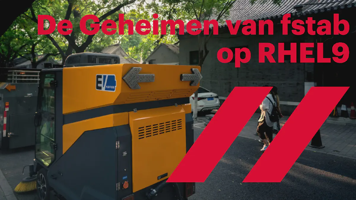 De Geheimen van fstab op RHEL9